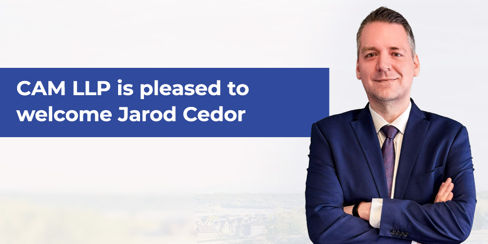 Jarod M. Cedor joins CAM LLP